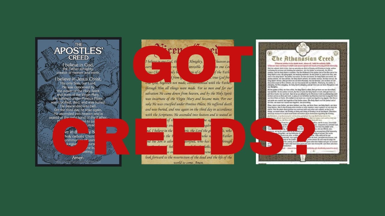 No Creed but Christ? Think Again - YouTube