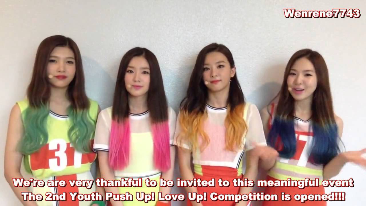 [ENG SUB] Red Velvet at MCD 140828 - Talk about Love Up! Push Up ...