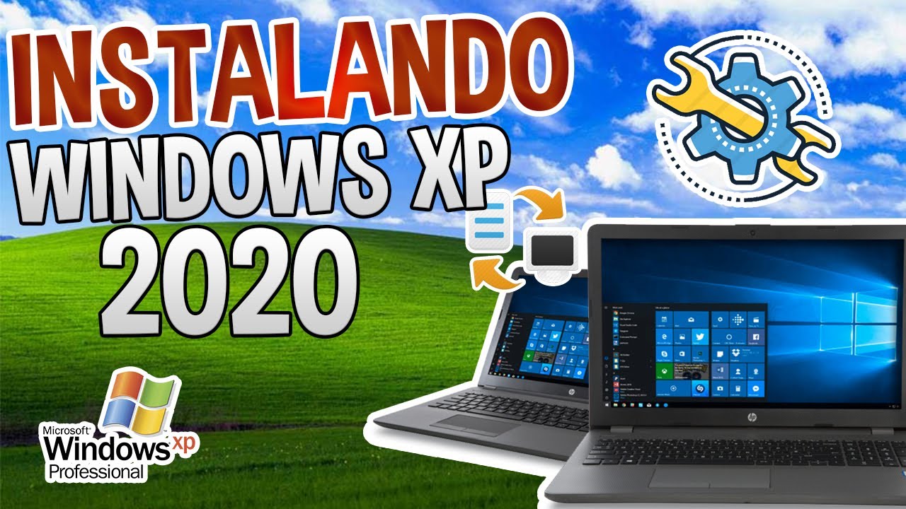 Como FORMATEAR UNA LAPTOP e Instalar WINDOWS XP - YouTube