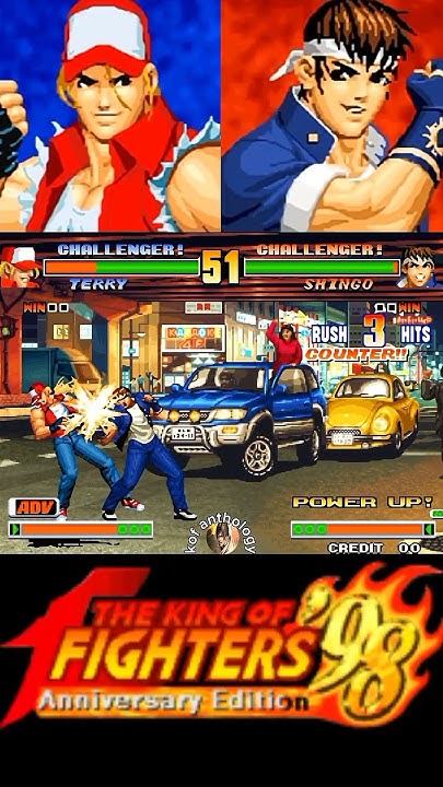 [TAS] Terry VS Shingo Kof 98 Anniversary Edition - YouTube