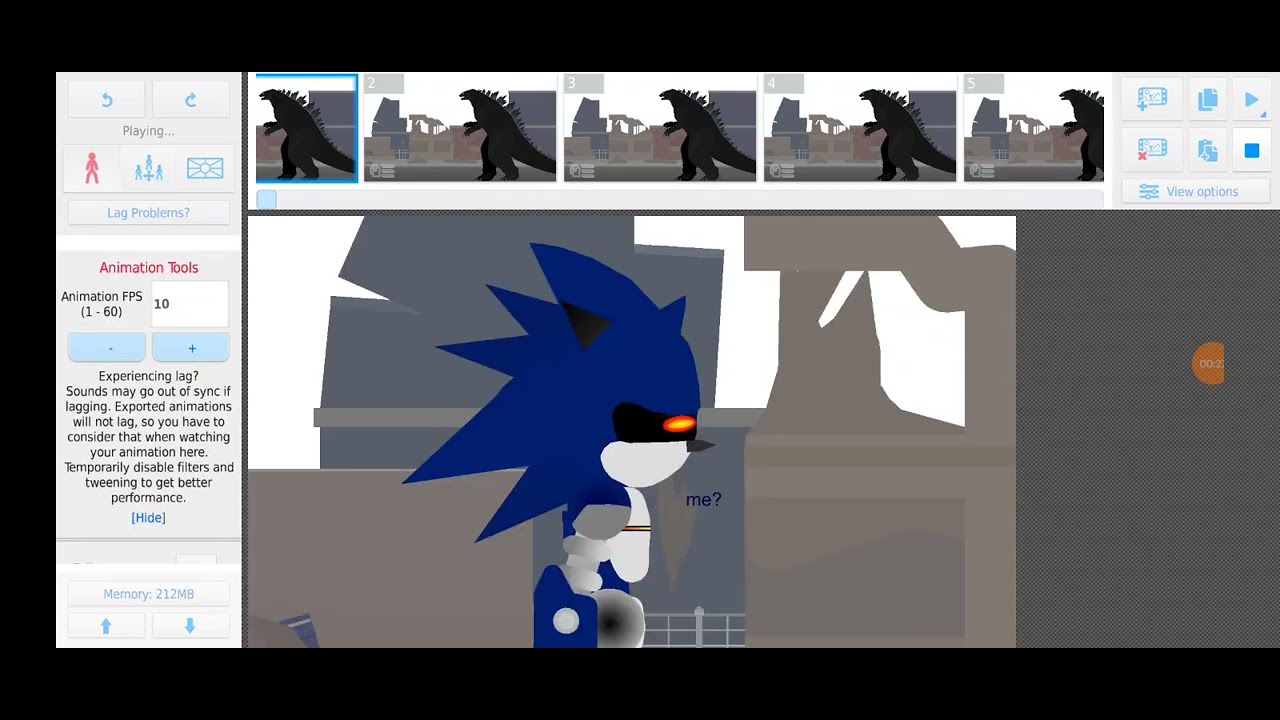 Godzilla meets Mecha Sonic - YouTube