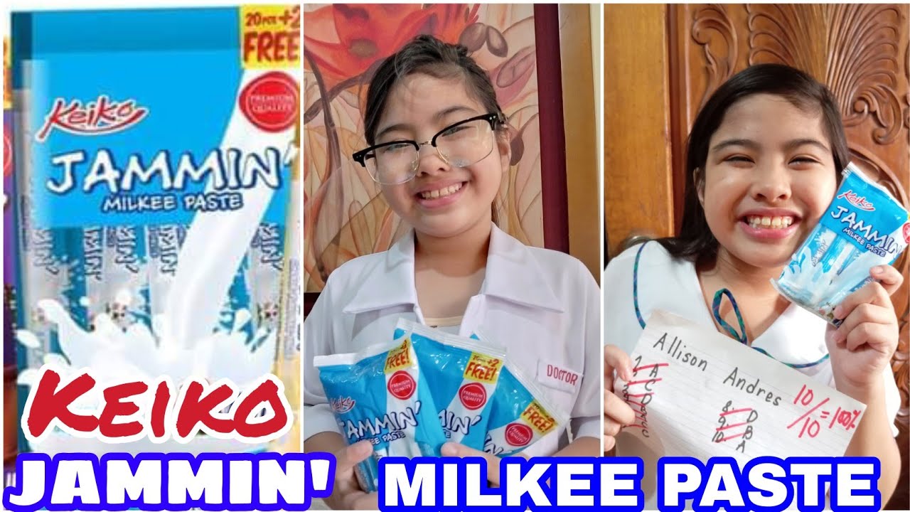 KEIKO JAMMIN' MILKEE PASTE - YouTube