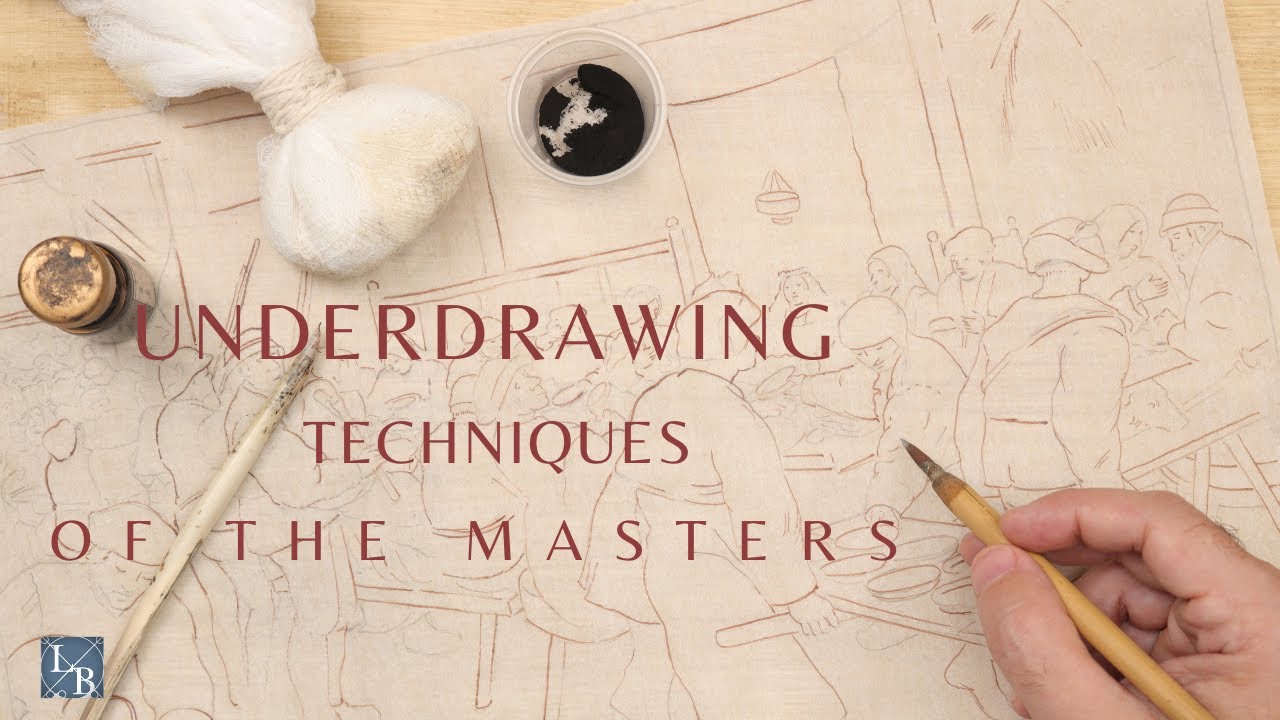 Underdrawing Techniques of the Masters - YouTube