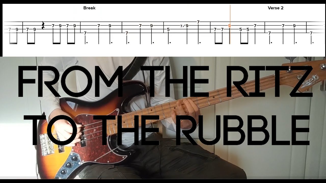Arctic Monkeys - From The Ritz To The Rubble - Bass Cover With TABS ...