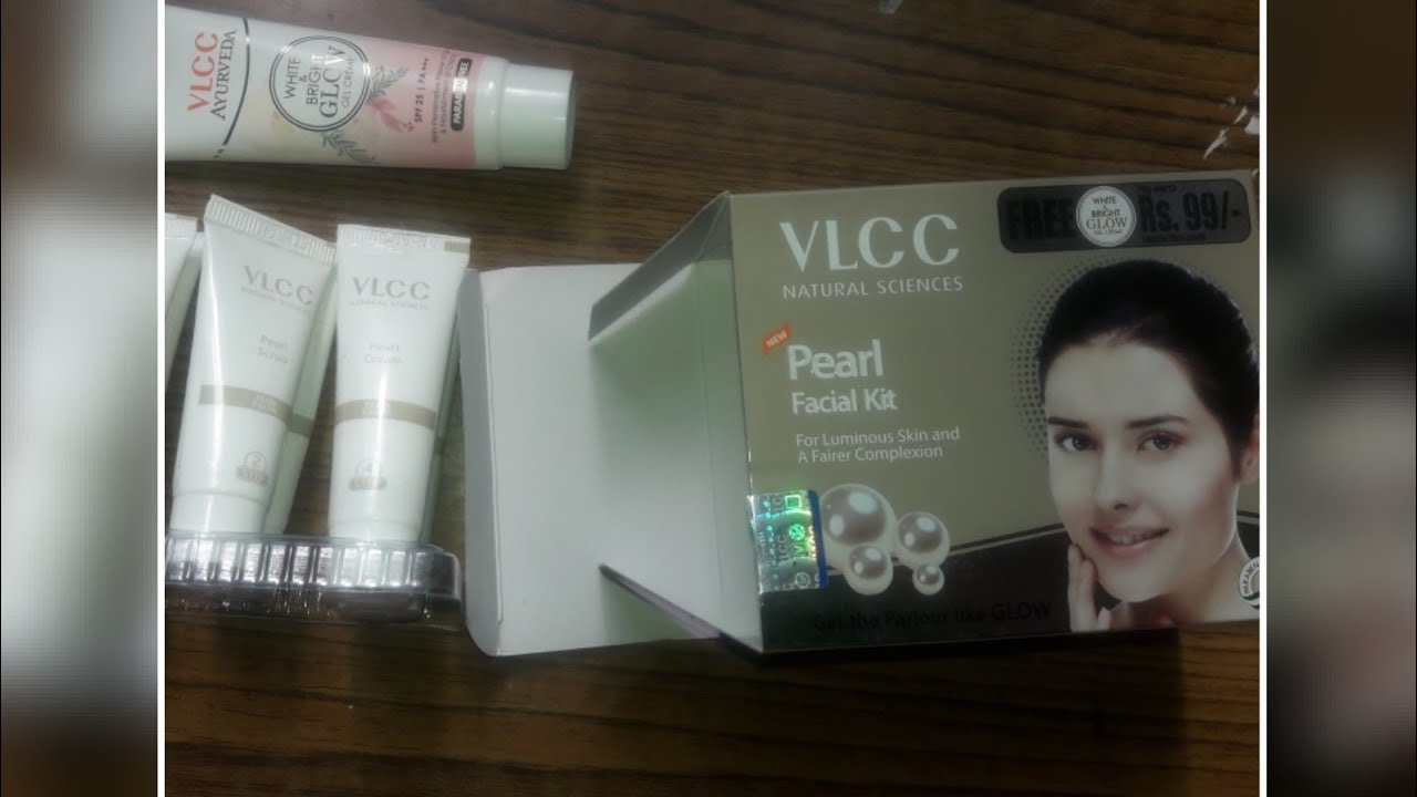 Vlcc pearl facial demo - YouTube