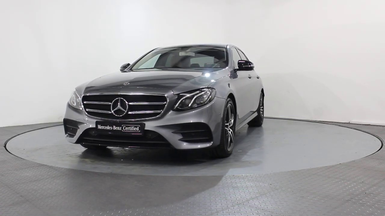 Mercedes Benz E220 AMG Line - YouTube