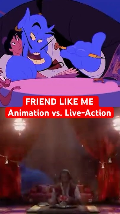 FRIEND LIKE ME - Animation vs. Live-Action - YouTube