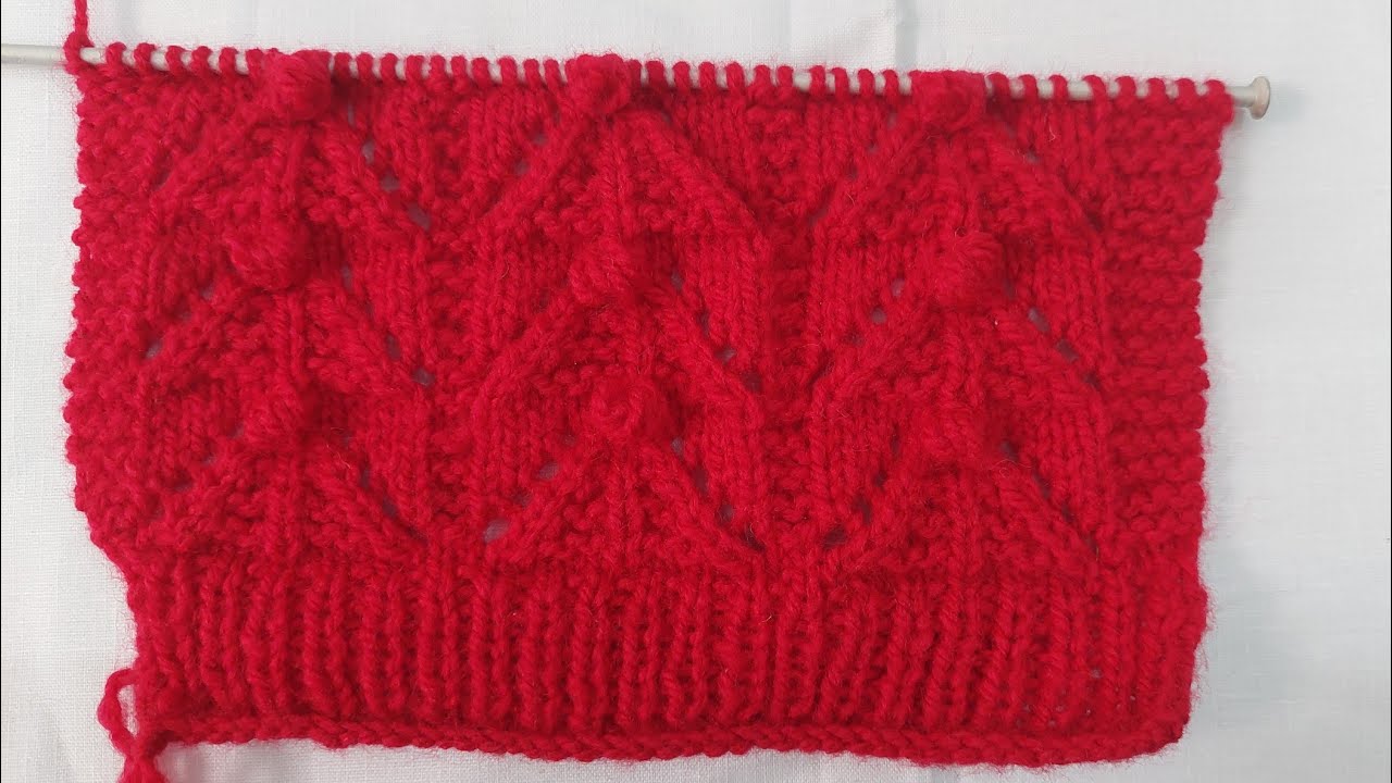 Easy Hand Knitting Pattern @sudeshknittingclasses Hand knitting Design ...