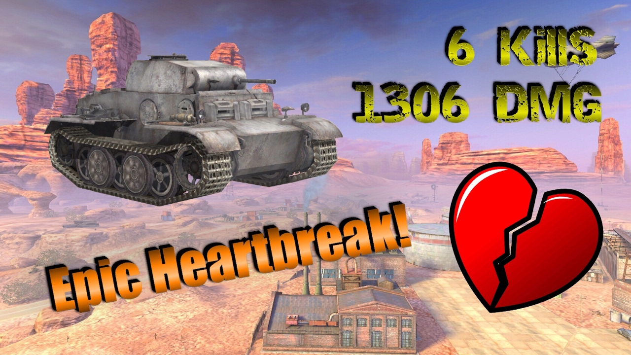 World of tanks blitz - PZ ll j - Epic heartbreak - 1 VS 7 - YouTube