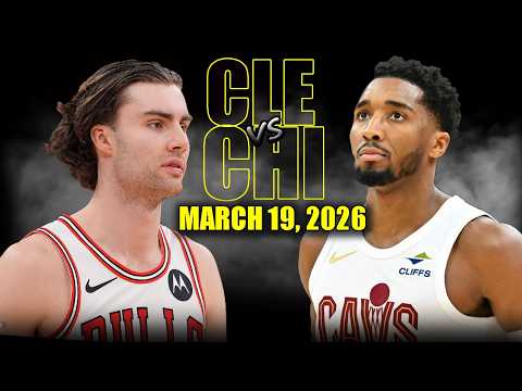 Cleveland Cavaliers vs Chicago Bulls Full Game Highlights – March 19, 2026 | NBA Season
