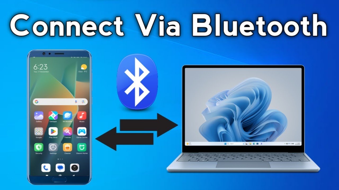 How to Connect Android Phone to Laptop Via Bluetooth - YouTube