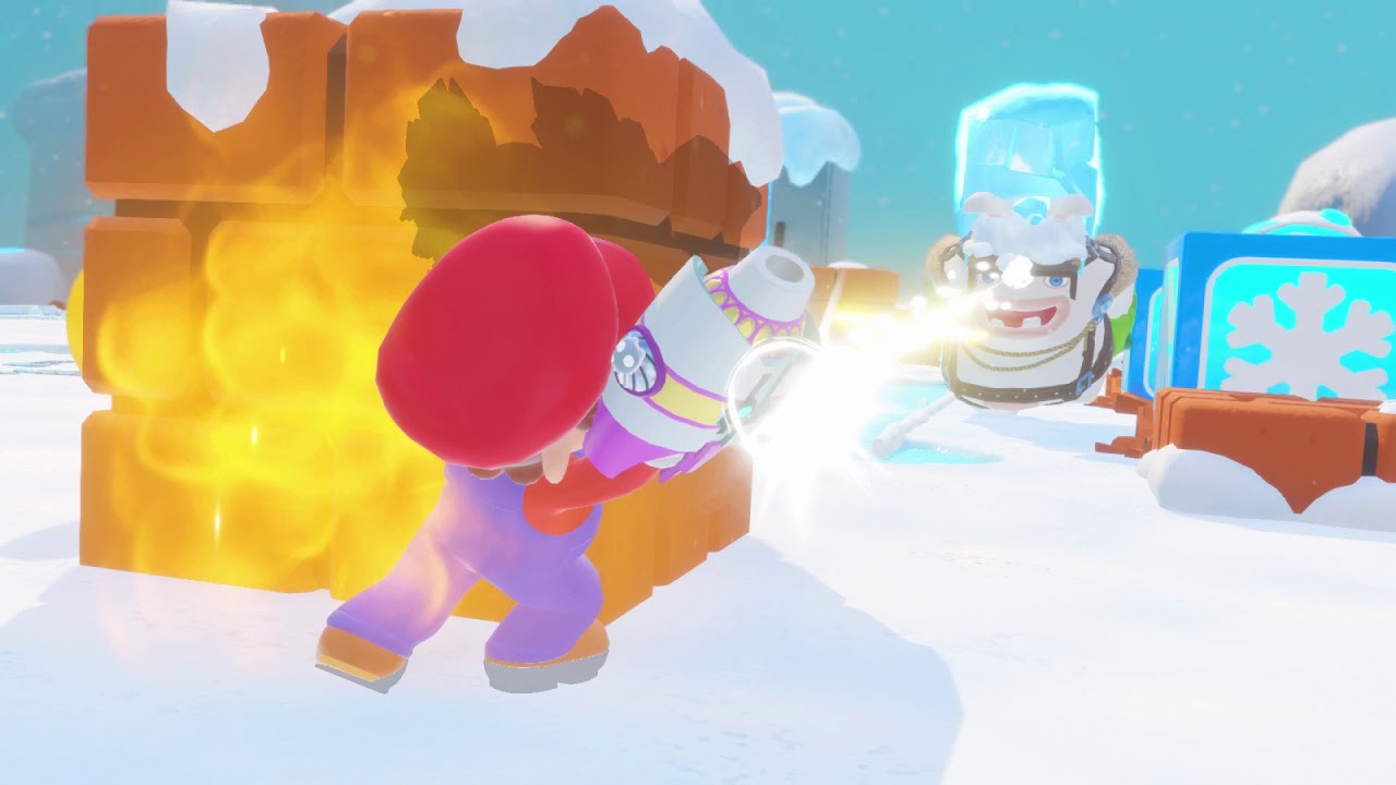 Mario + Rabbids: Kingdom Battle - Nintendo Switch Gameplay - Icicle ...