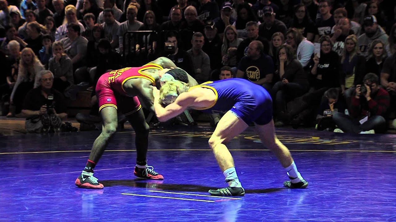 125 -- #6 Dylan Peters (UNI) maj. dec. Earl Hall (ISU), 11-2 Feb. 8 ...