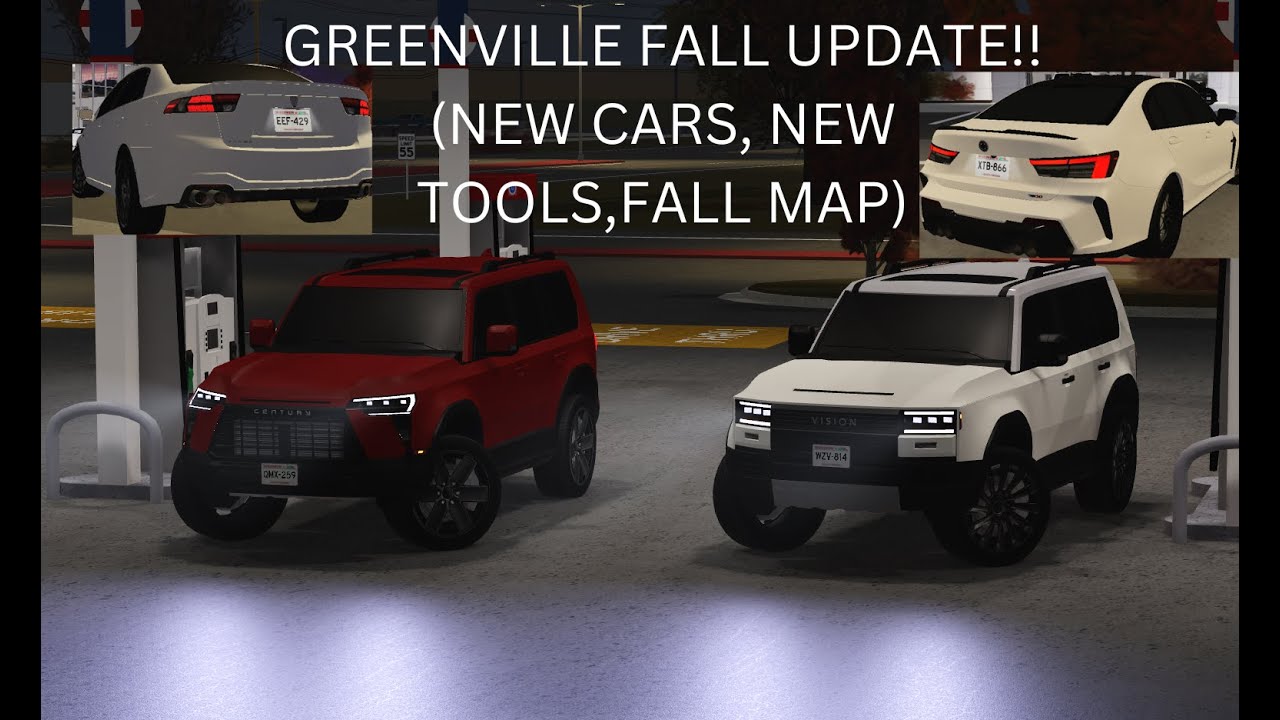 GREENVILLE FALL UPDATE IS HERE (NEW CARS, FALL MAP, NEW TOOLS ...