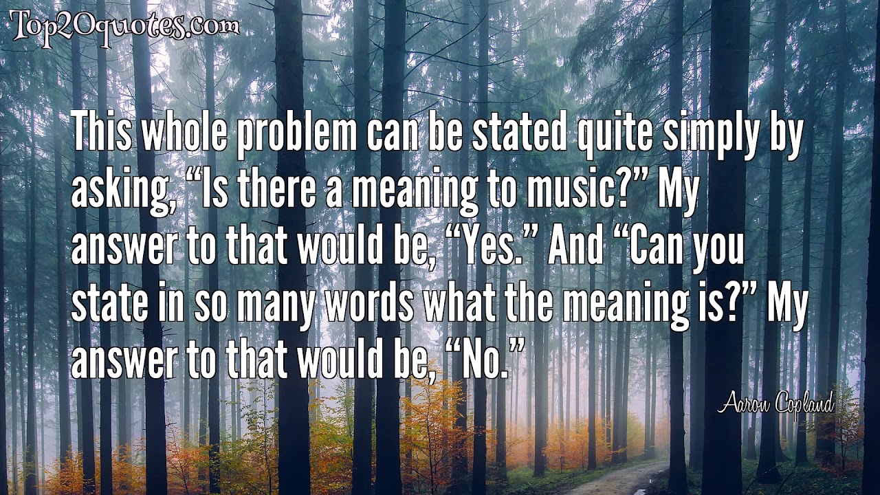 ➿ Top 20 Quotes of Aaron Copland - Composer - YouTube