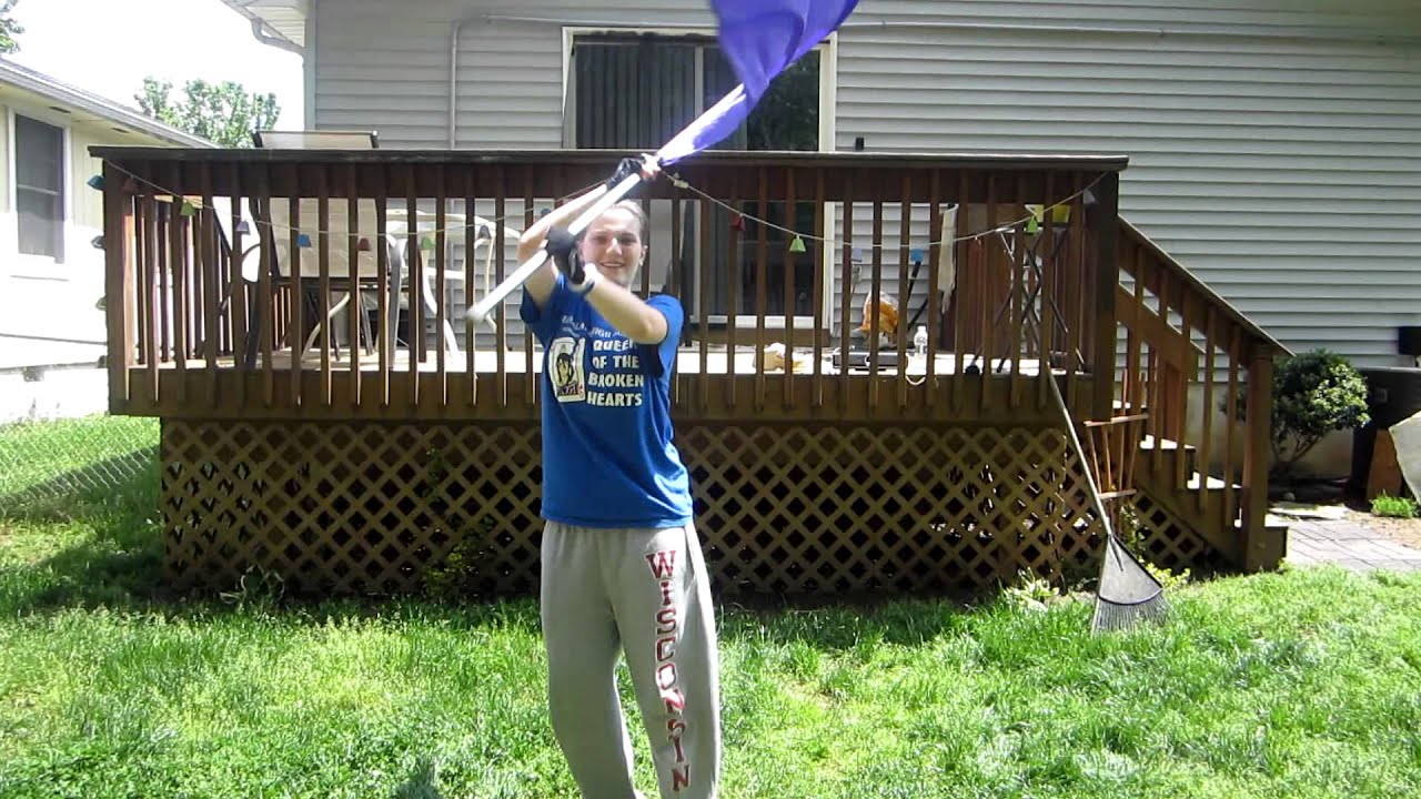 Color Guard Captain Tryouts- Call Me Maybe - YouTube
