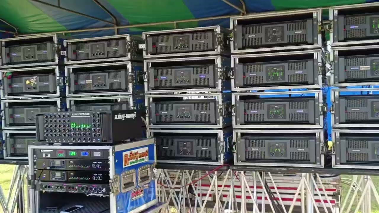 ด.ดิษฐ์ นนทบุรี MC PRO เบส60ดอก เทสระบบเสียงก่อนแข่งจริง วัดท้องไทร ...