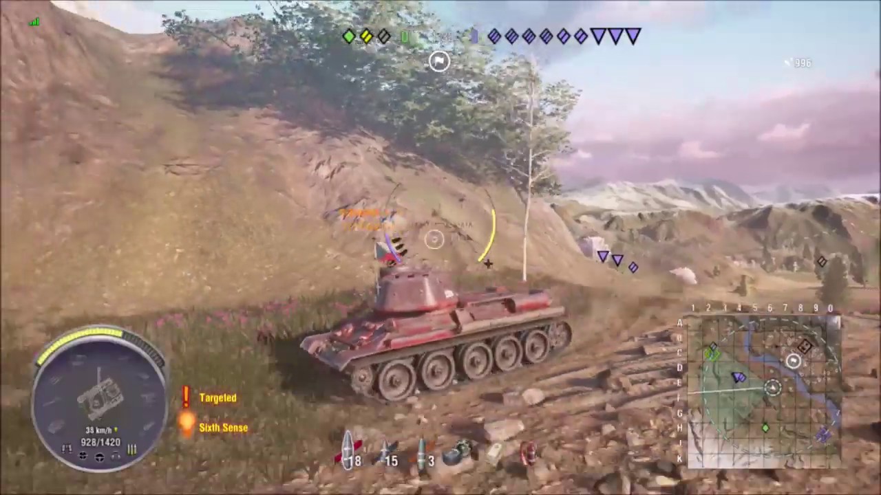 WOT Console II Ragnarok - Taking a Loss as a Tanker (Commander Mode ...
