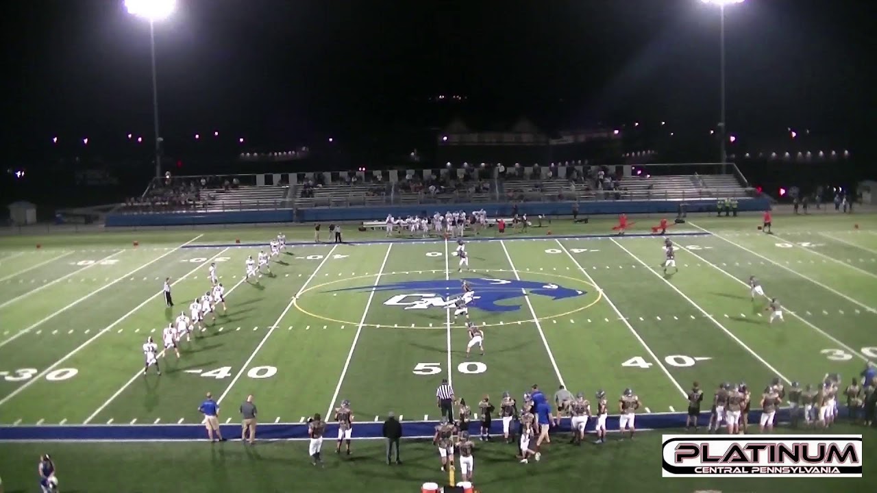 Shikellamy Braves at Central Mountain Wildcats - YouTube