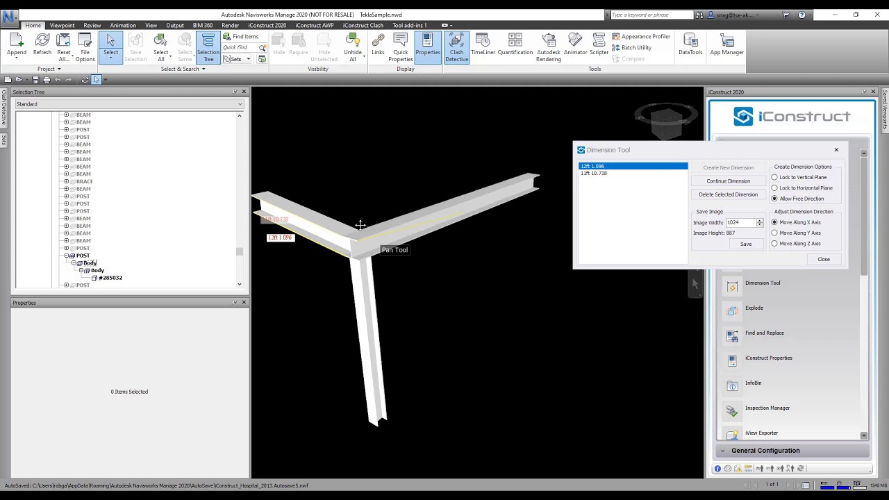 Dimension Tool - YouTube