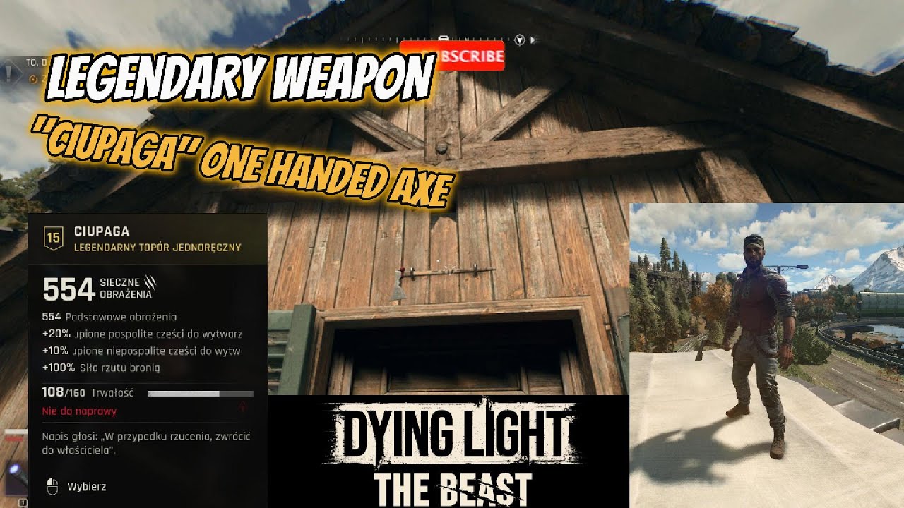 LEGENDARNA CIUPAGA LEGENDARY CIUPAGA WEAPON DYING THE BEAST - YouTube