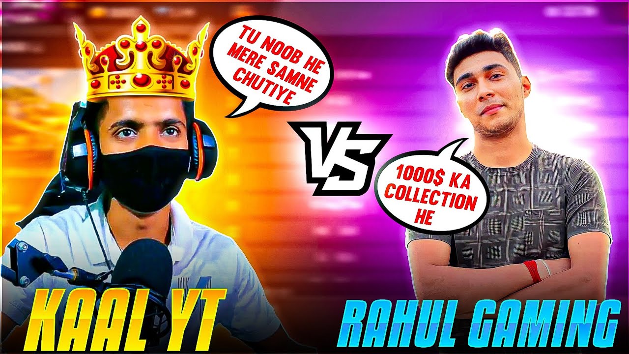 Kaal Yt vs Rahul Gaming Collection Versus 😳 who will Win - YouTube