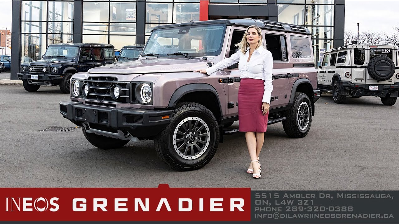 2024 INEOS Grenadier Station Wagon Grenadier 1 of a kind Champagne Rose ...