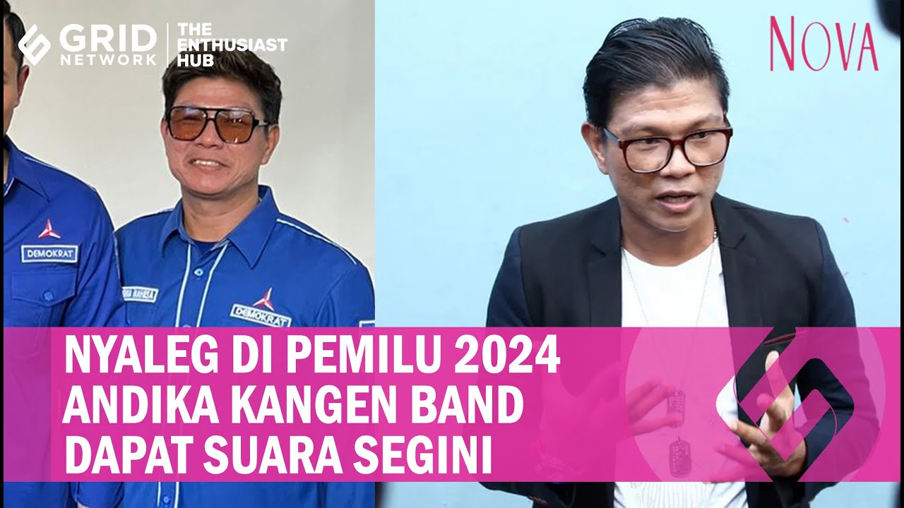 Andika Kangen Band Ikut Nyaleg, Inilah Perolehan Suara Andika, dan ...