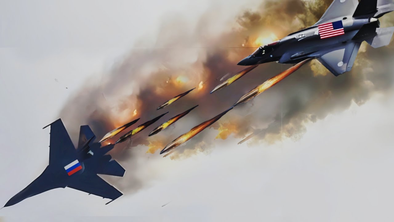 The world was shocked when US F-35 pilots ambushed three Russian Su-57 ...