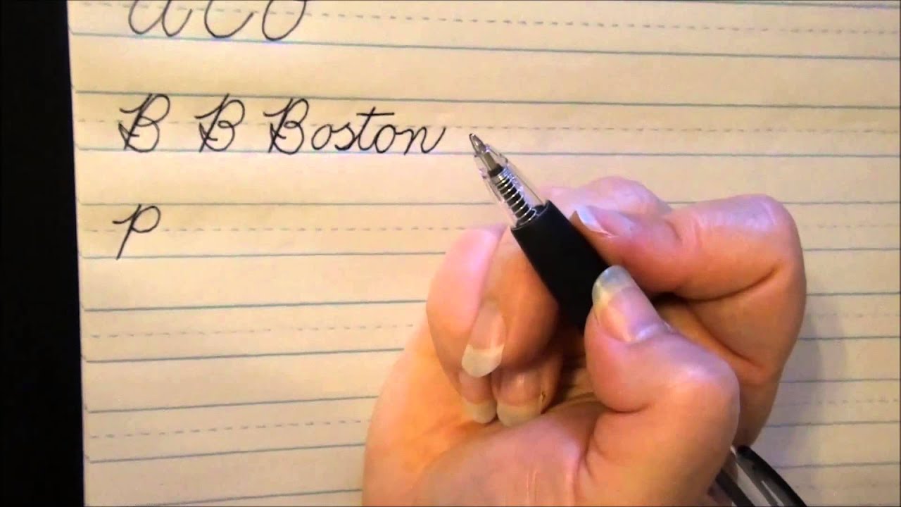 Cursive 32 - YouTube
