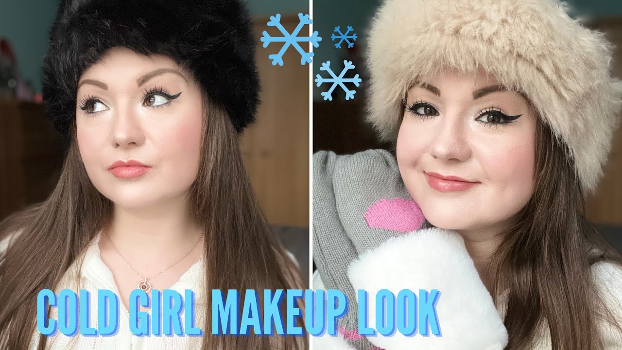 “I’m cold” makeup look ️ - YouTube