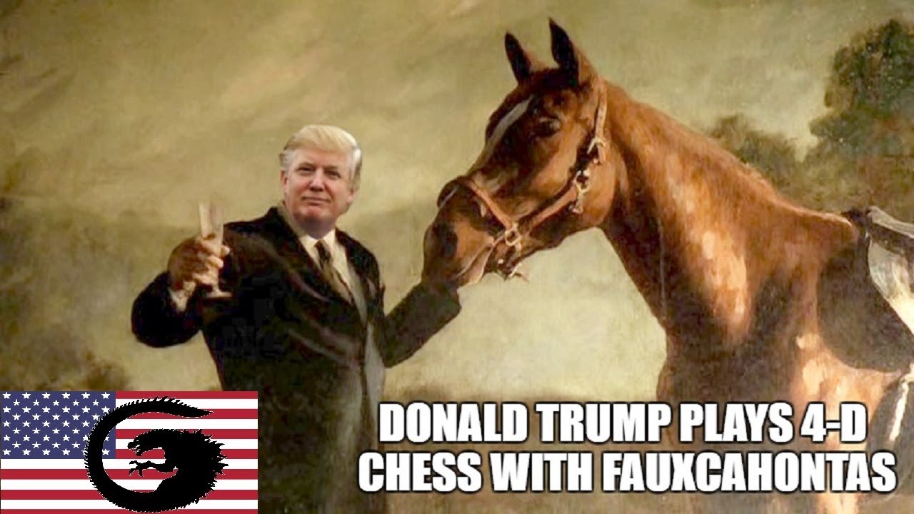 President Trump Plays 4D Chess While Elizabeth Warren Plays Checkers ...