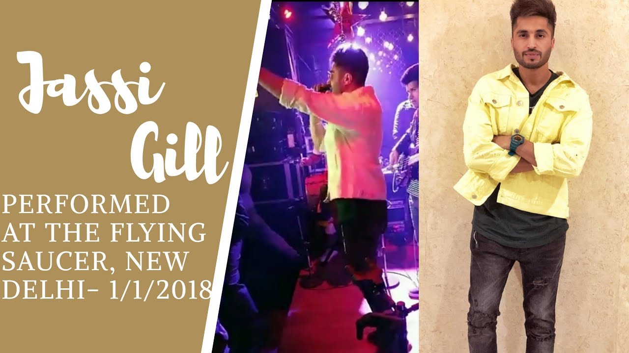 Jassi Gill performed at The Flying Saucer,New Delhi, Instagram story ...