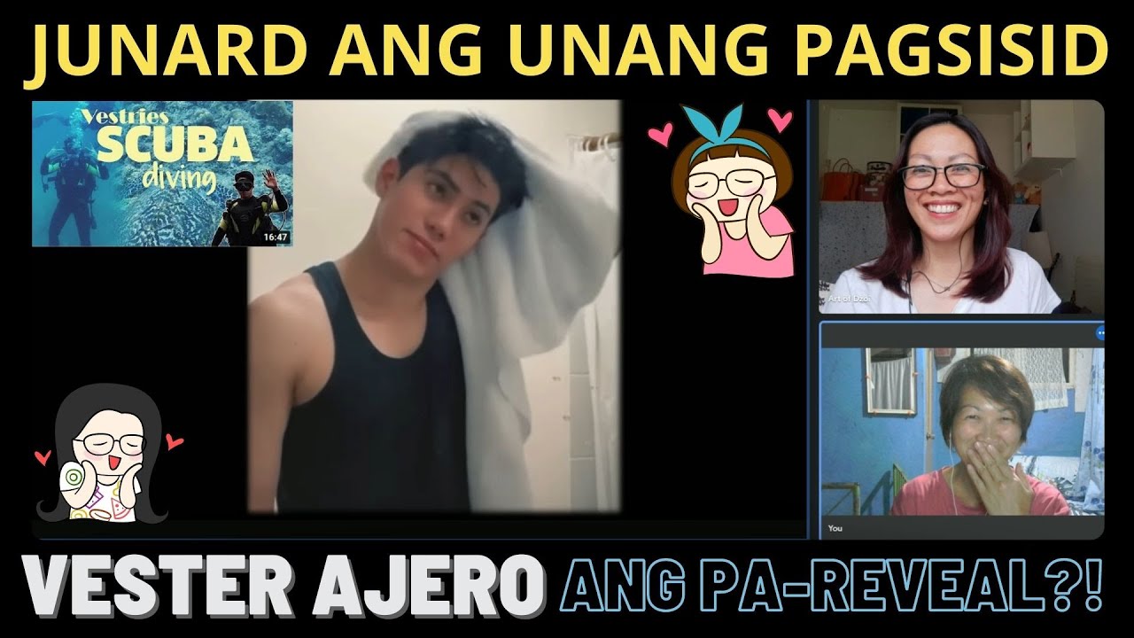 Vester Ajero | JUNARD ANG UNANG PAGSISID | Ang pa-REVEAL?! | REACTION - YouTube