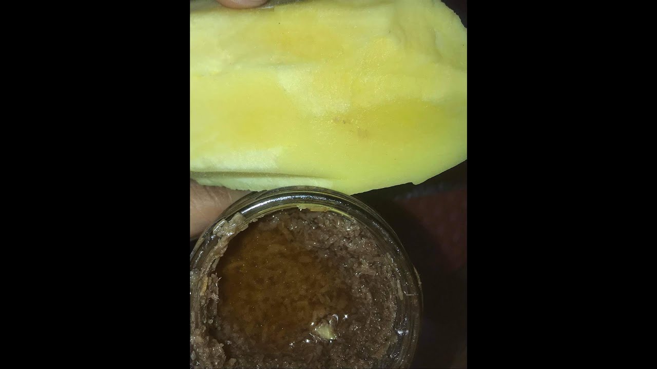 Mango with Fried Alamang||JHULS VLOG - YouTube