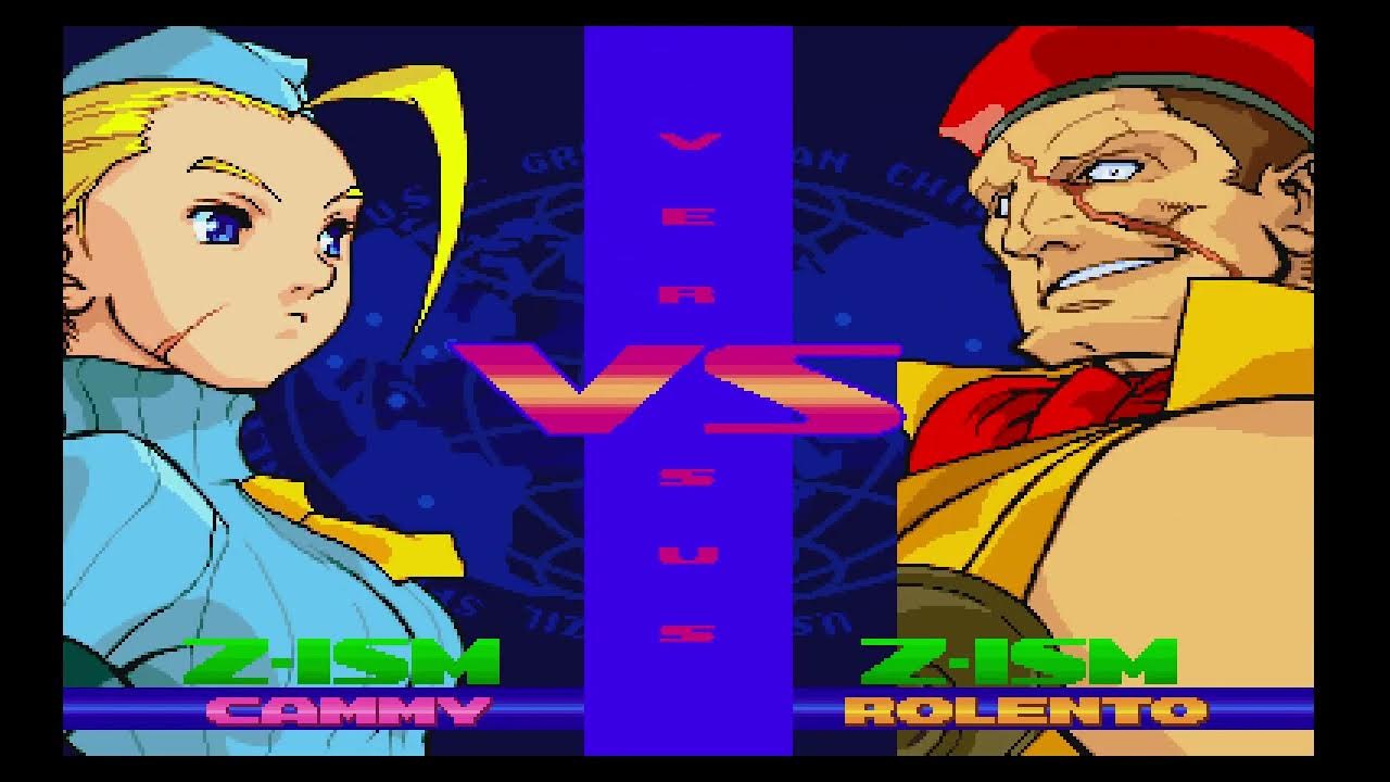 PS ストリートファイターZERO3（ARCADE MODE）クリア キャミィ編 - YouTube