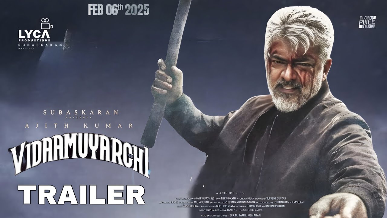 Vidaamuyarchi - Hindi Trailer | Ajith Kumar | Trisha Krishnan ...