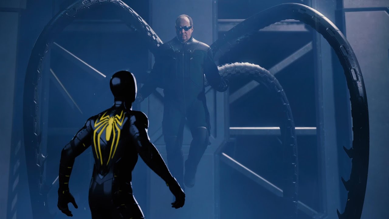 Marvel's Spider-Man Remastered: Doc Ock Boss Fight - YouTube