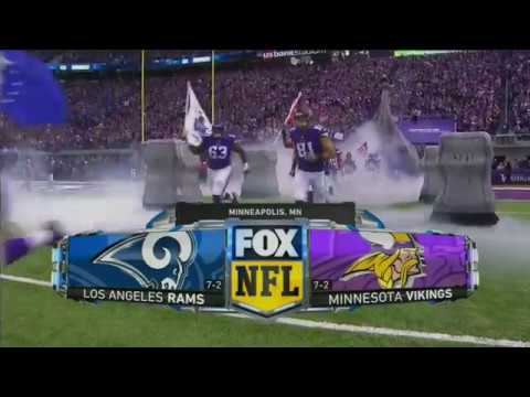NFL on FOX intro 2017 LAR@MIN - YouTube