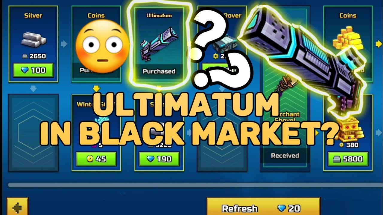 Ultimatum in Black Market? - PG3D [Fake] - YouTube