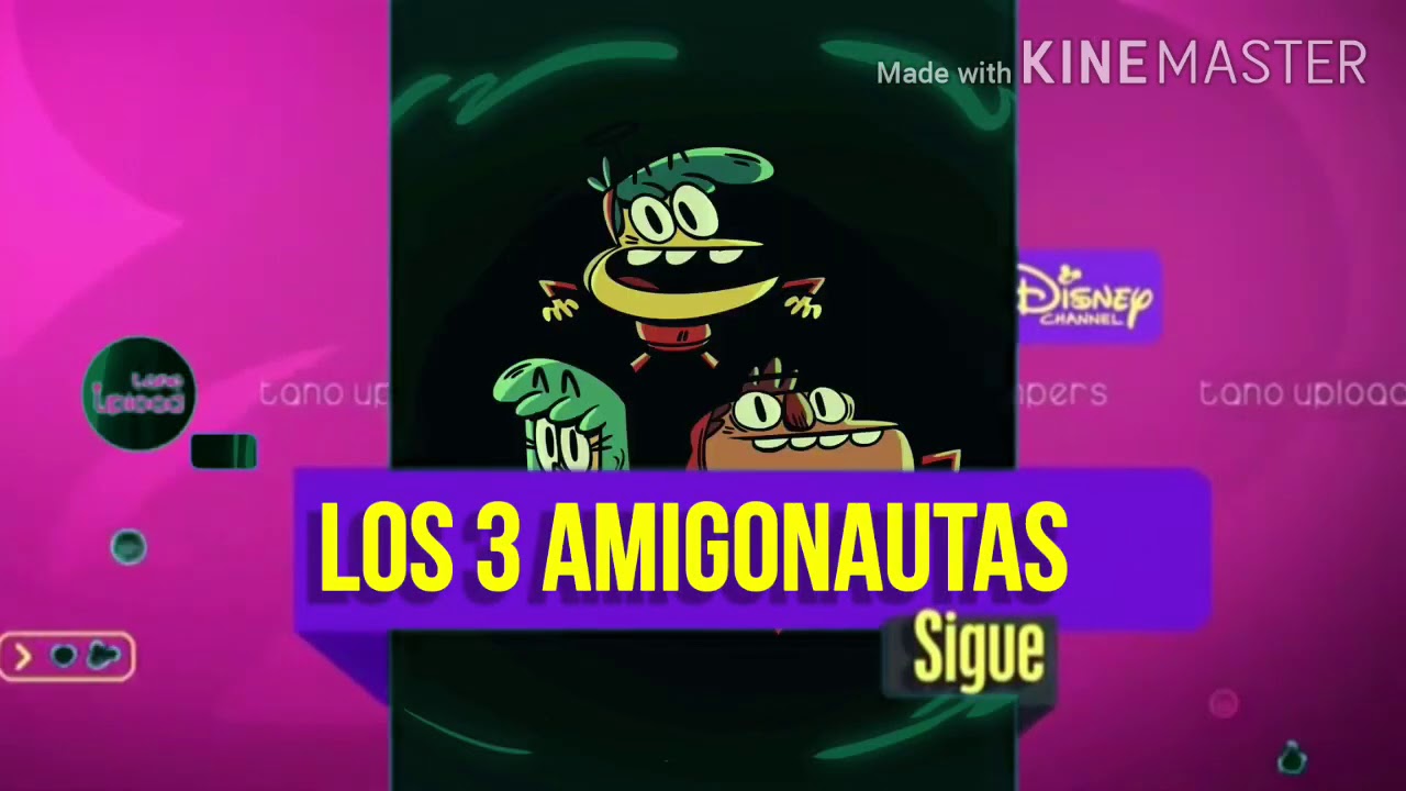 Disney Channel Latinoamérica España Los 3 Amigonautas (3 Amigonauts ...