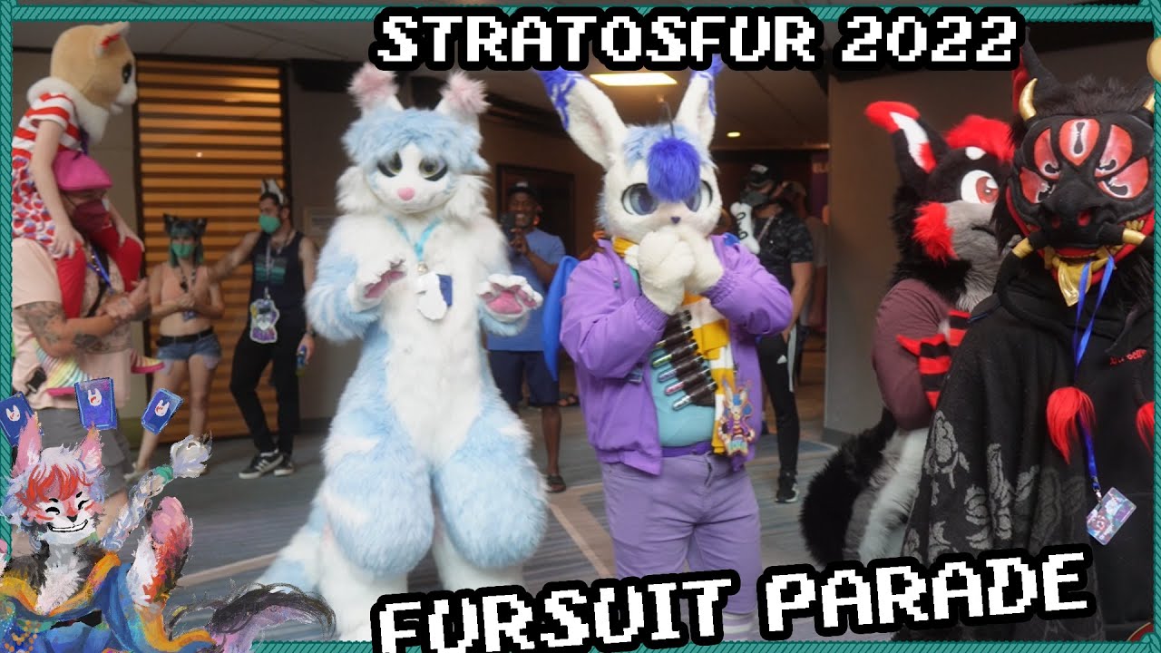 [4k] Stratosfur 2022 Fursuit Parade - YouTube