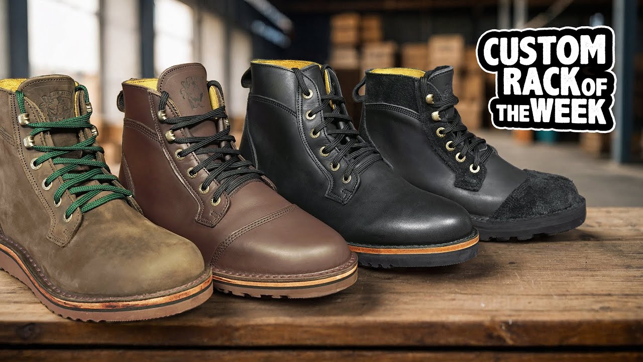 4 CUSTOM NUMZAAN BOOTS // Custom Boot Rack Of The Week #15 - YouTube