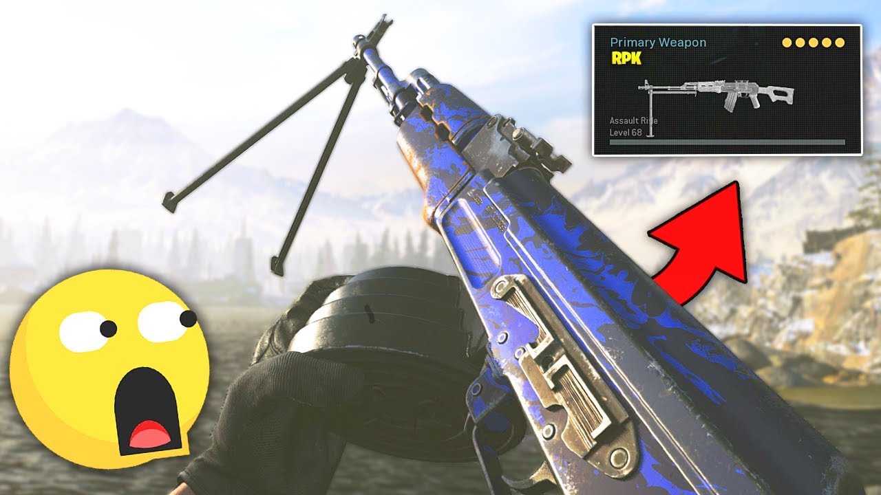 This is HOW to MAKE the RPK in Modern Warfare! (MW RPK Gunsmith) - YouTube