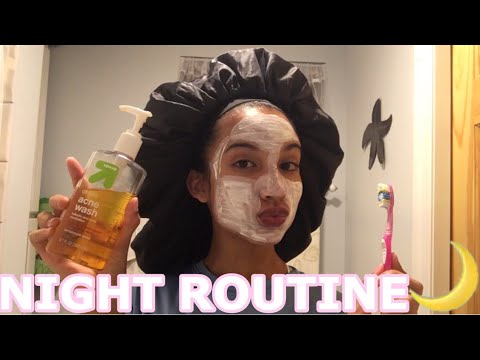 MY NIGHT TIME ROUTINE - YouTube