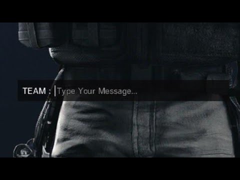 Rainbow Six Siege Text To Chat *CONSOLE* *PS4 & XBOX* - YouTube