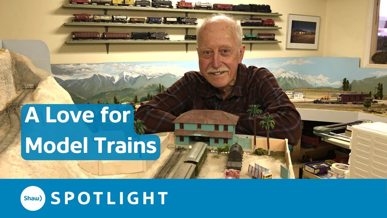 Inside a Model Train Hobbyist's Display Room - YouTube