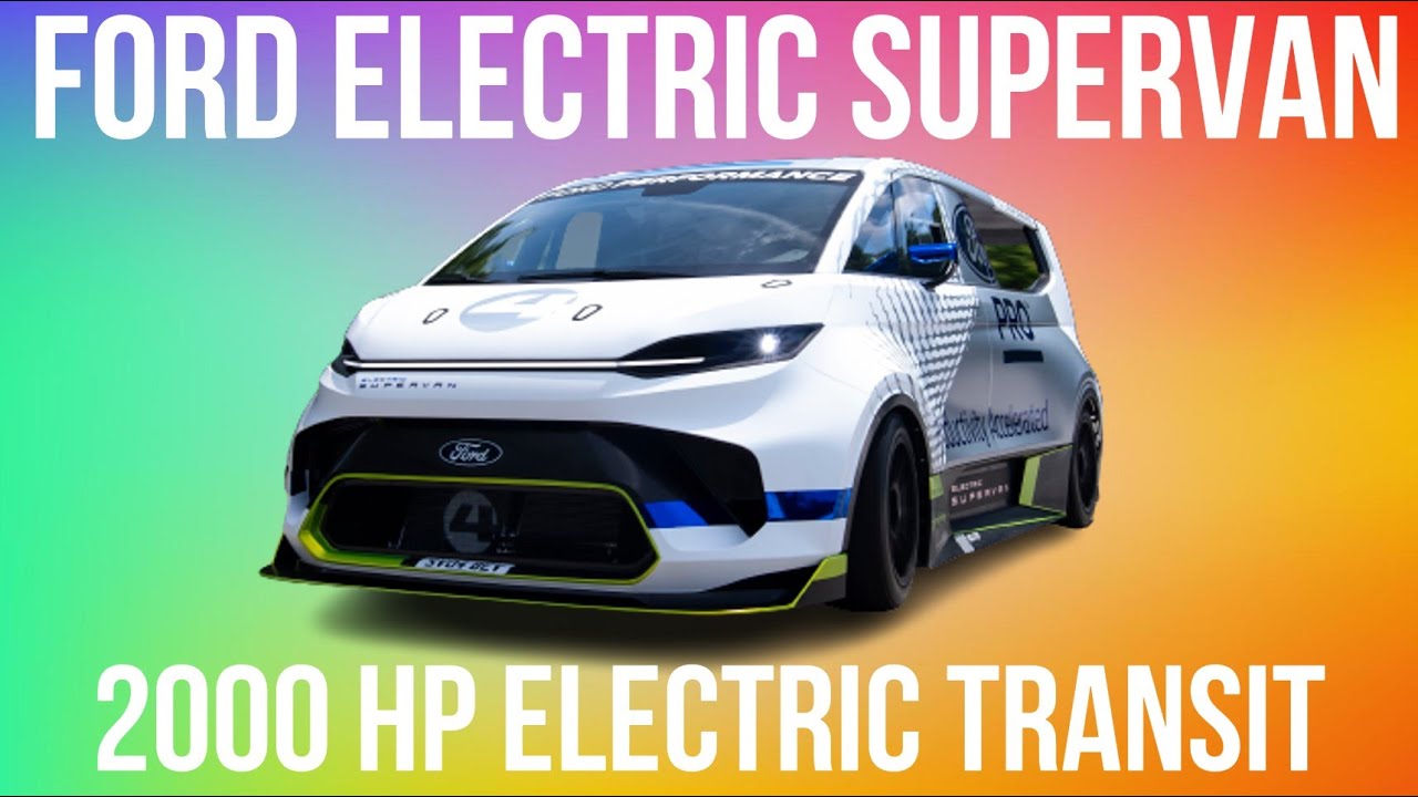 Ford Pro Electric Transit SuperVan, 60 mph in under 2 seconds - YouTube