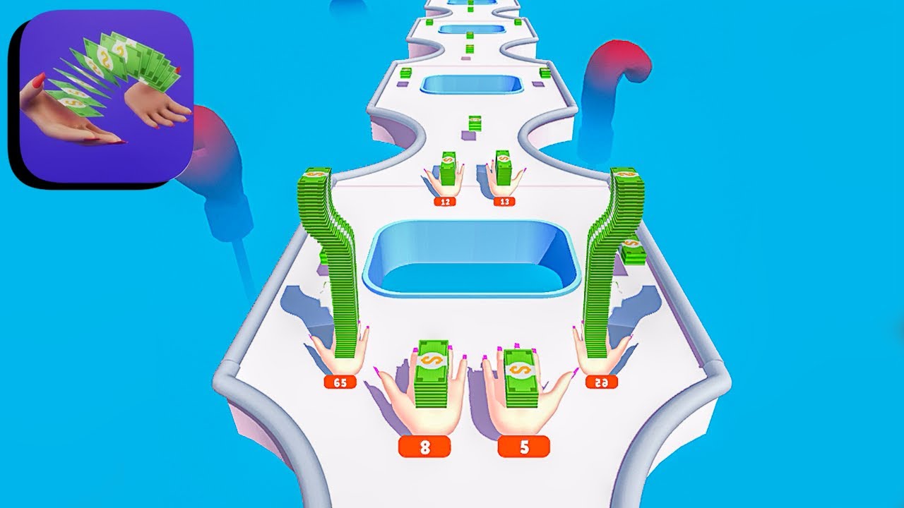 HAND STACK ALL LEVELS GAMEPLAY ANDROID,IOS (LEVELS 33-35) - YouTube