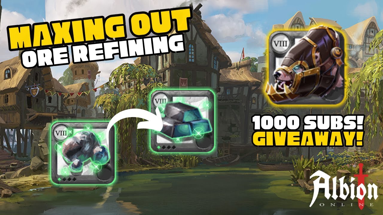 Maxing Out Ore Refining! | Albion Online - YouTube